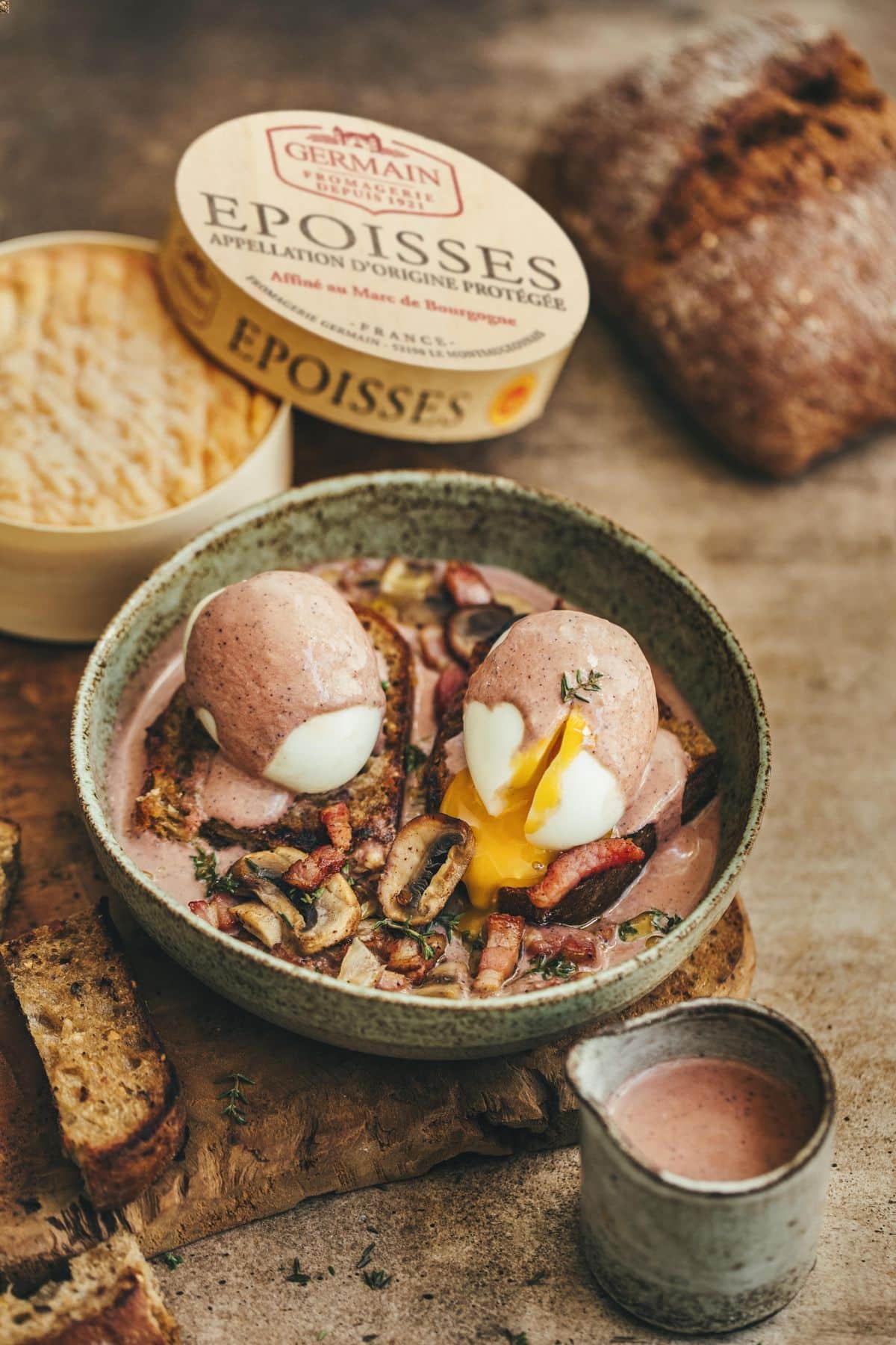 Eggs Meurette style with Époisses: a richly flavoured recipe